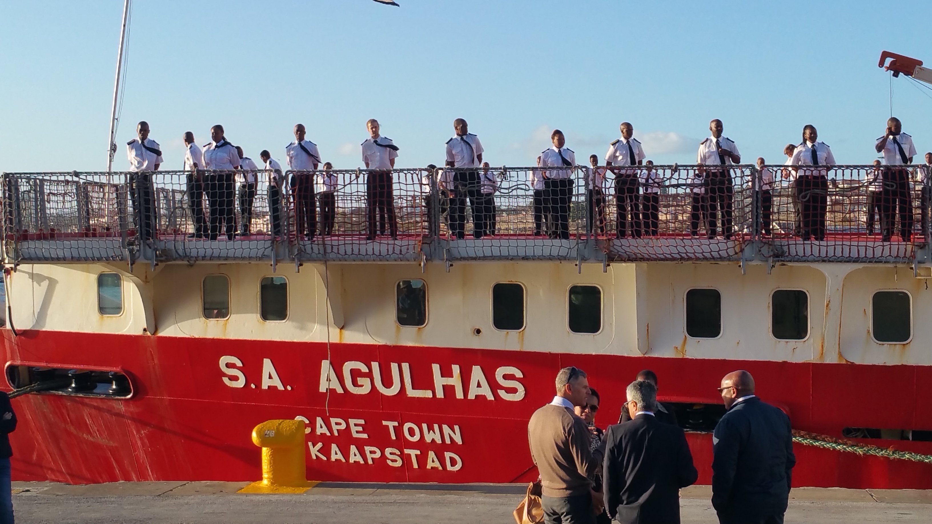 SA Agulhas heads back to Antarctica with scientists and 20 new cadets ...