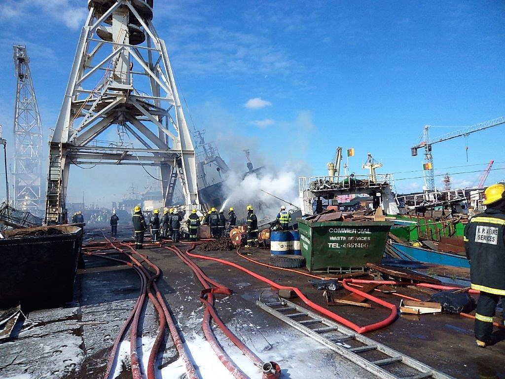 Vessel held at port of Port Elizabeth pending fire incident ...